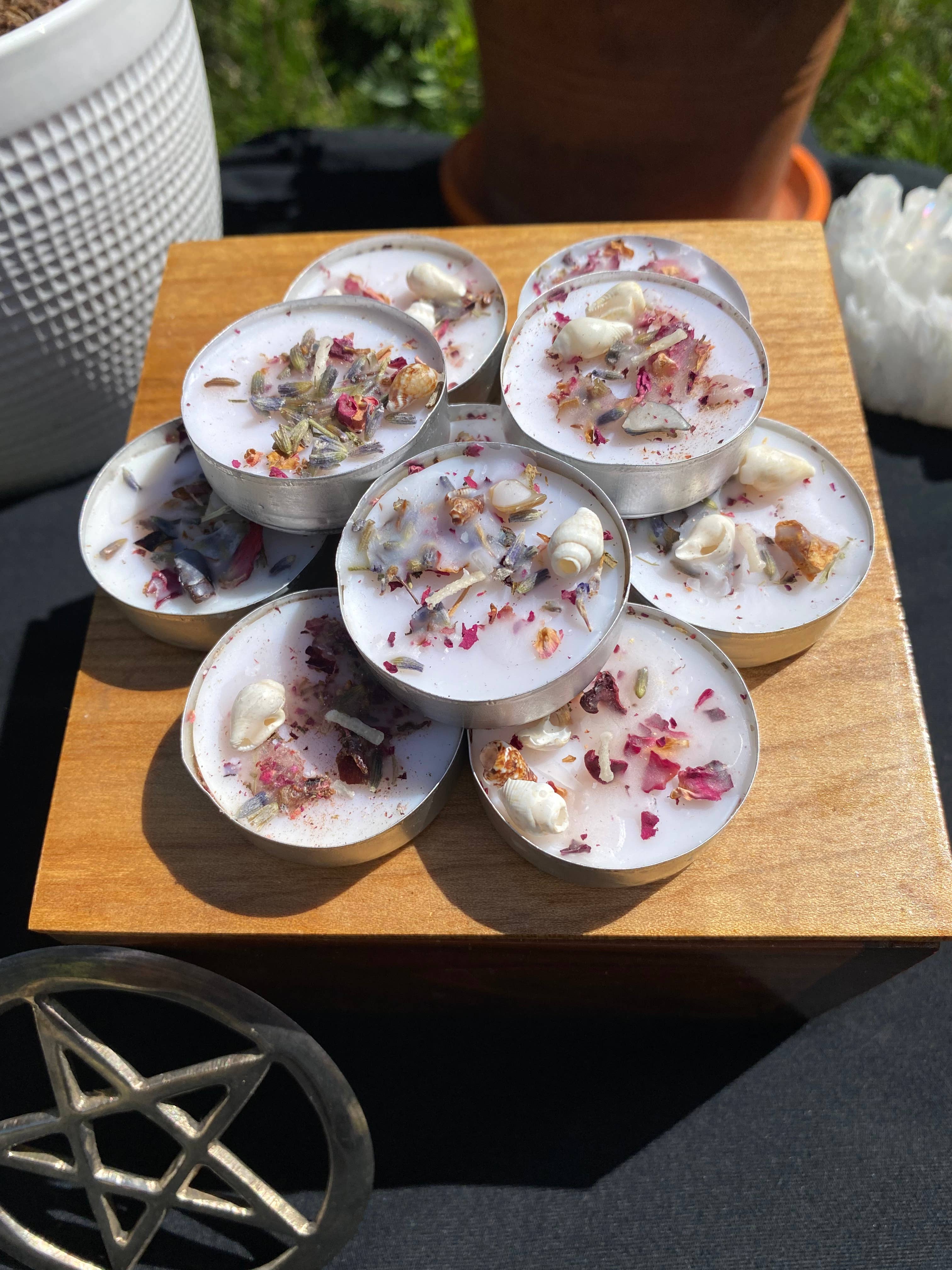 Self Love Tealight Spell Candles | Karma Cottage