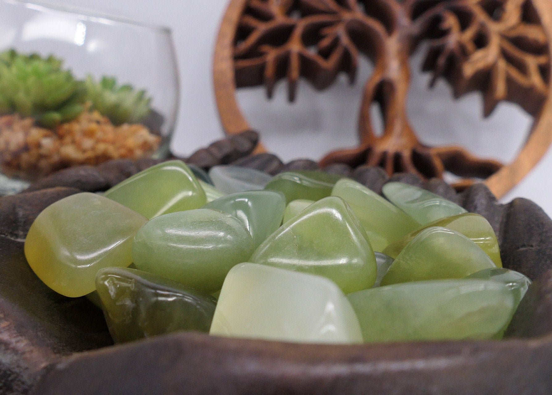 Jade Tumbled | Karma Cottage