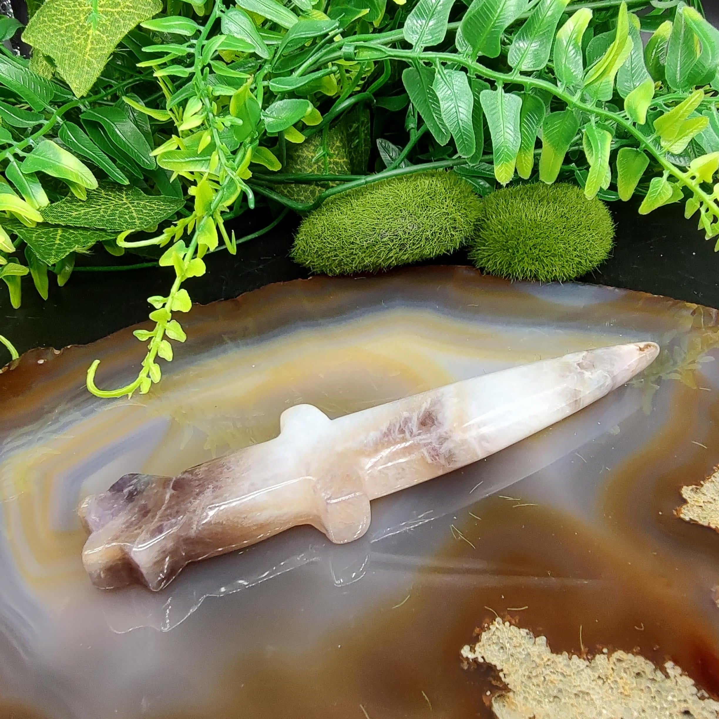 Agate Athame Knife | Karma Cottage